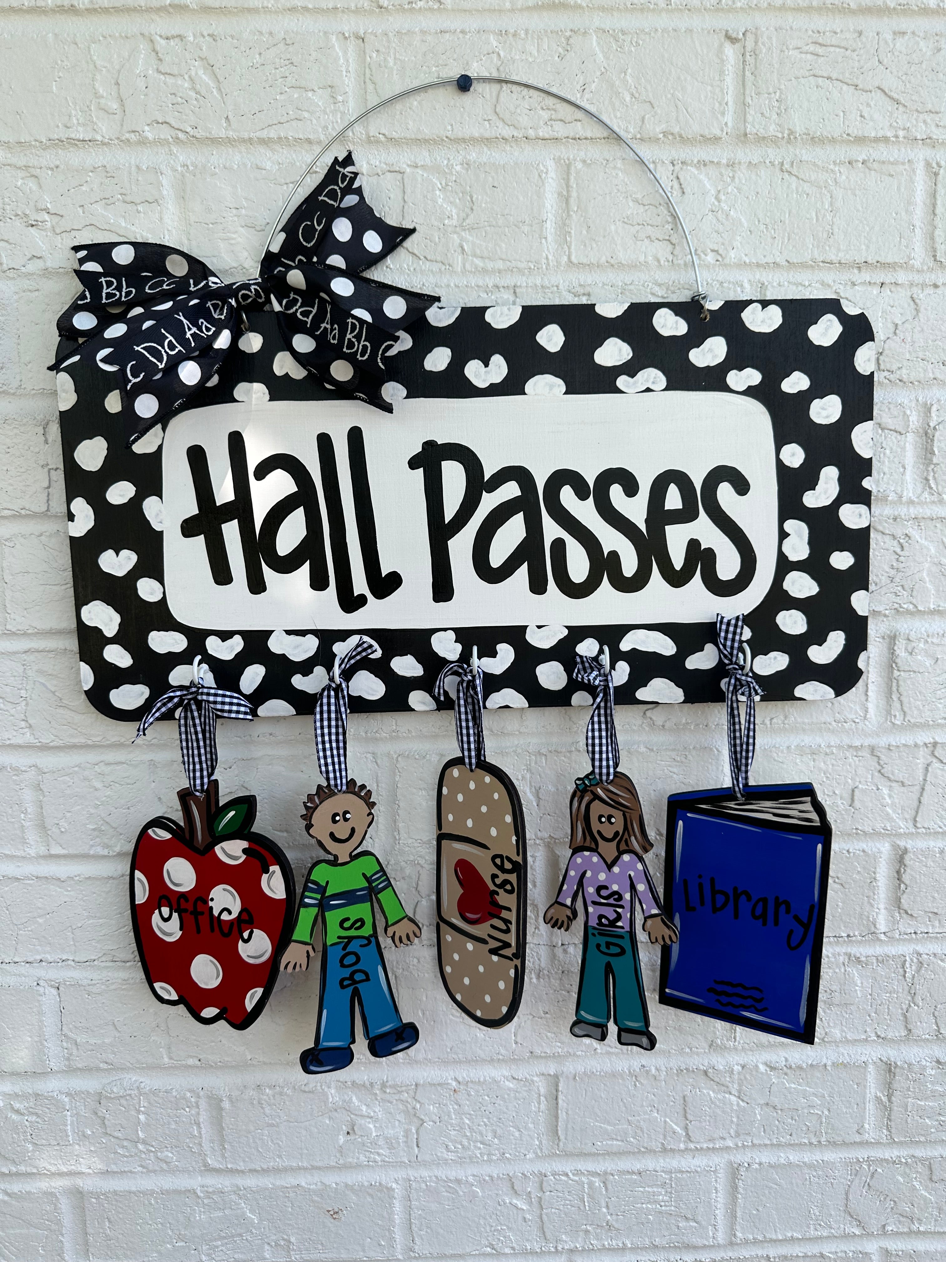 Hall Pass Teacher Sign – Crafty n' Blessed by Alicia